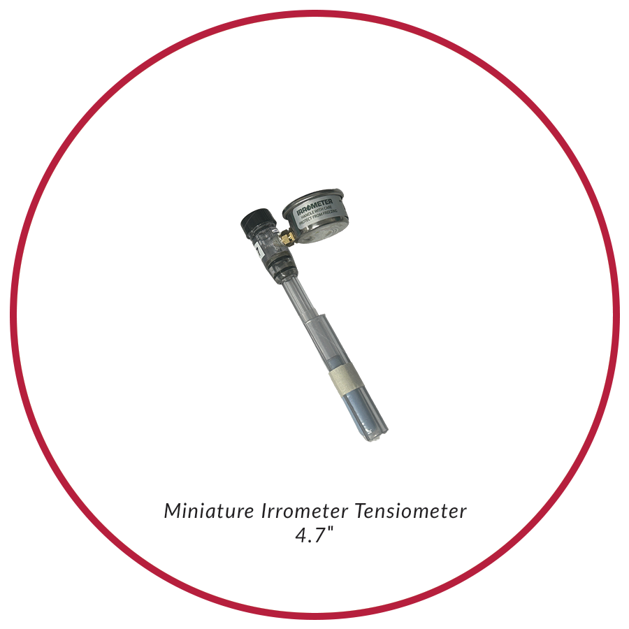 Miniature Low Tension Irrometer Tensiometer - 4.75" (12.1cm)